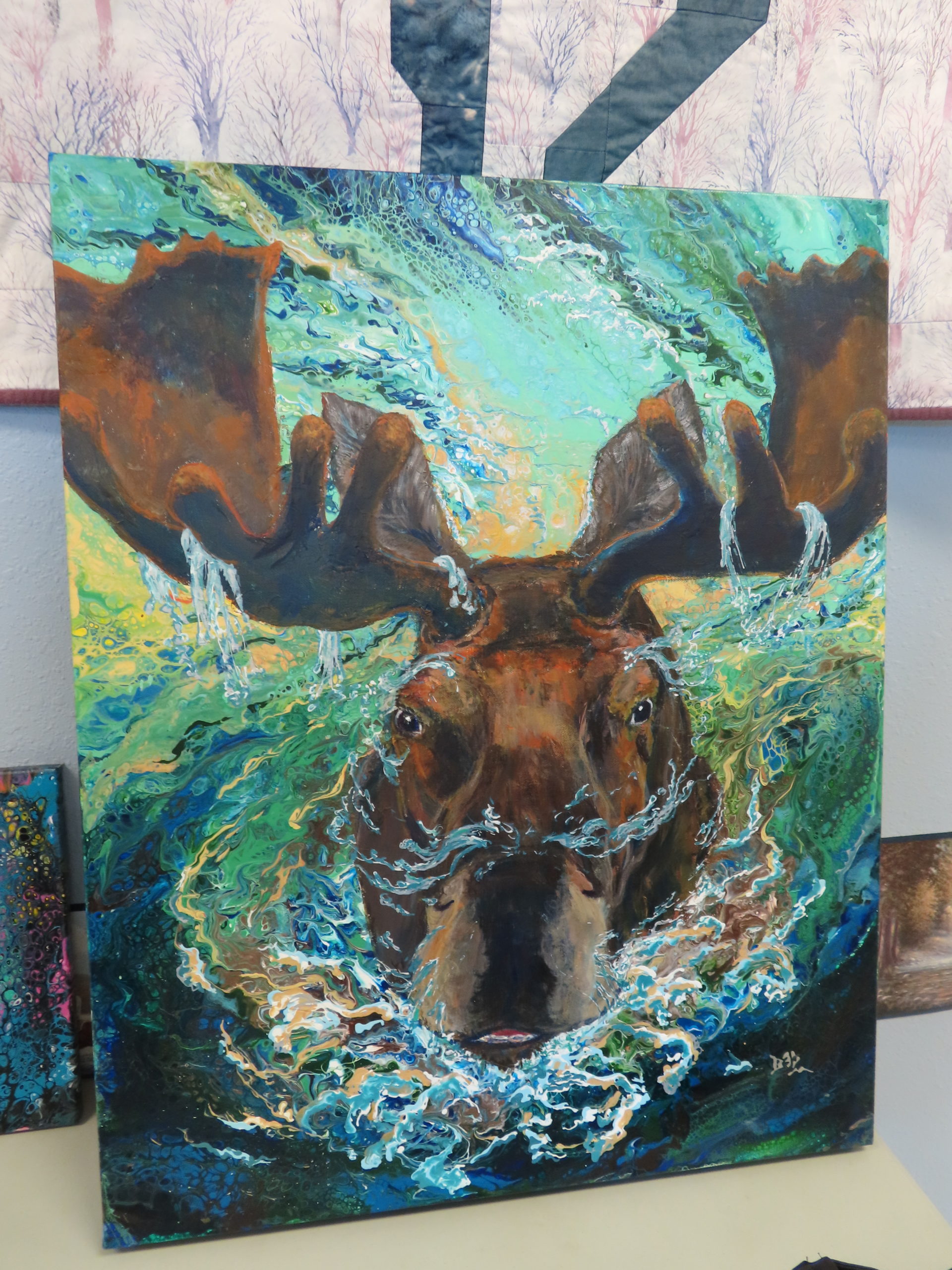 Acrylic Pour