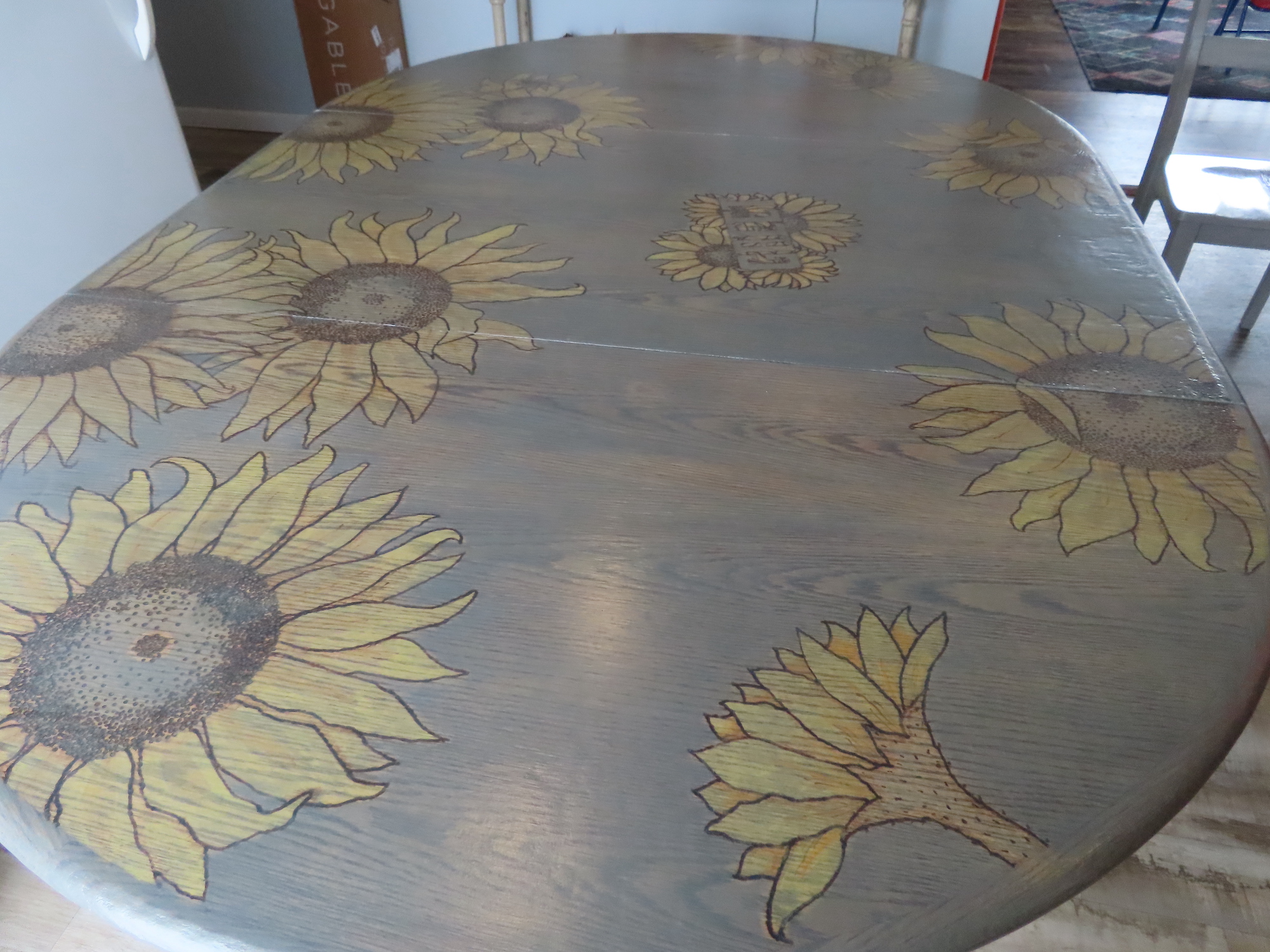 Sunflower Table Video